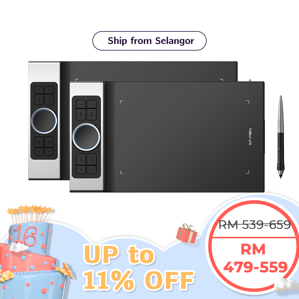 Deco Pro SW/MW Bluetooth professional art tablet | XP-PEN Malaysia ...